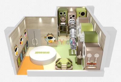 China Toddlers Small Indoor Play Structure Safety Indoor Game Park For Shopping Mall for sale