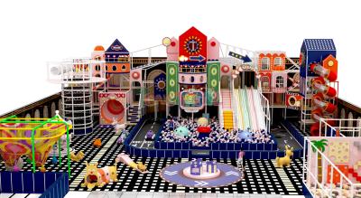 China Customized High Indoor Playground With Varieties Of Slides And Soft Play Unique Theme Options for sale