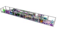 China Customizable Ninja Indoor Playground Unisex Commercial Indoor Playgrounds OEM With Safety Device for sale