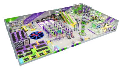 China 100kg - 500kg Capacity Indoor Ninja Playground Safety Playground Indoor Equipment For Training for sale