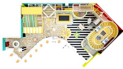 China Indoor Amusement Park Playground Equipment Unisex Interior Playground Equipment CE for sale