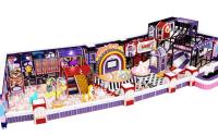 China Purple And Colorful Light Themed Indoor Playground Children's Park for sale