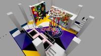 China Customizable Ninja Indoor Playground For 15-200 Passengers for sale