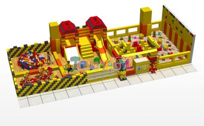 China Stimulating Indoor Playground Set Fun And Safe Equipment For Kids' Mental for sale