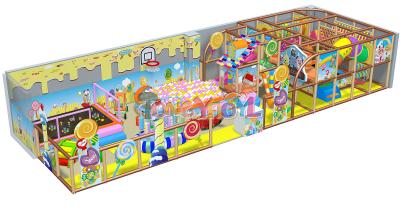 China Candy Themed Developmental Playground  Motor Skill And Imagination Building Equipment For Kids for sale