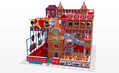 China Personalized And Safe Play Solutions For Children With British Theme Custom Indoor Playground Equipment for sale