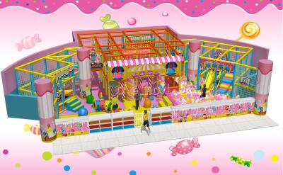China Candy Themed Indoor Playground  Fun Exercise Equipment For Kids Of All Ages for sale