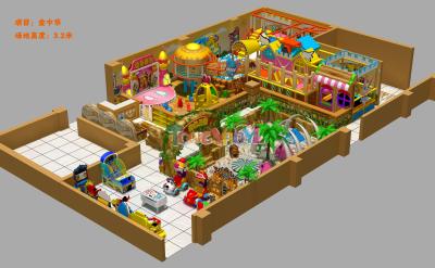 China Town Theme Indoor Playground Equipment For Your Business Needs The Ultimate Solution For Fun And Fitness for sale