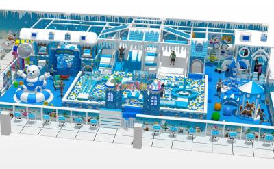 China Snow World Indoor Playground  Exciting And Active Arctic Themed Play Equipment For Kids for sale