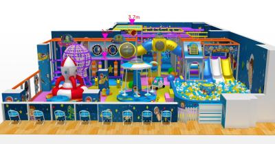 China 260 sqm Space Theme Indoor Kids Playground for Shopping Malls for sale
