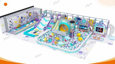 China Custom 90㎡ Space Theme Indoor Playground | Multi-Level Adventure Play Equipment for Commercial Use for sale