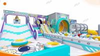 China Custom 90㎡ Space Theme Indoor Playground | Multi-Level Adventure Play Equipment for Commercial Use for sale