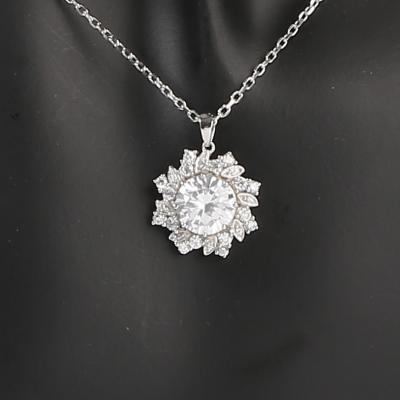 China Personality Jewelry Totem Power Of Sun Pendant 925 Silver Gemstone Pendant For Women for sale