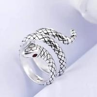 China 1.50g Dainty Sterling Silver Rings , 8.0mm Opening Adjustable Sterling Silver Rings for sale