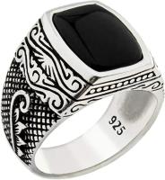China 5.0g 925 Silver CZ Rings , 6.0mm Sterling Silver Faith Ring For Men for sale