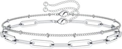 China New Fashion Personality Designer Women's Delicate Bracelet Adjustable Layered for sale