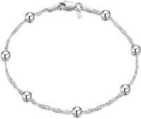 China 925 Sterling Silver Ball Bead Women's Bracelet Fashion Temperament for sale
