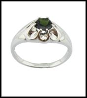 China Womens Casual / Party 925 Silver Gemstone Rings Lightweight 2.5g Jewelry For Every Occasion for sale