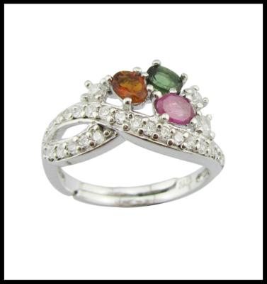 China Advanced 925 Silver Gemstone Rings Jewelry Type Rings For Women for sale