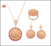 China Classic Silver 925 Jewelry Set With AAA Cz Stone Dangle Pendant for sale