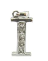 China 925 Sterling Silver Cubic Zirconia Alphabet Pendant Necklace with Abalone Shell customized silver jewelry  zircon stones for sale