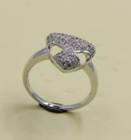 China 925 Sterling Silver Eternity Bands Ring Set For Women Sizes 5-10 Chunky Sterling Silver Rings Unique Sterling Silver for sale