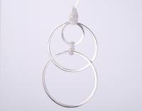 China Zircon 925 Sterling Silver Pendant for sale