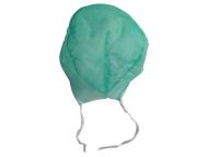 China Spunbond Fabric Disposable Bouffant Scrub Caps  61x14 Cm High Tensile Strength for sale