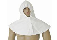 China Medical Over Shoulder Surgery Head Cover , Cleanroom Beard Covers Non Woven for sale