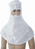 China Medical Over Shoulder Surgery Head Cover , Cleanroom Beard Covers Non Woven for sale