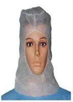 China High Air Permeability Surgical Head Cover Comfortable Wearing 25-55 GSM for sale
