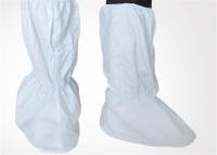 China Adjustable Disposable Plastic Shoe Covers Microporous Grade Cost Effective for sale