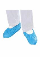 China High Toughness Disposable Foot Covers Synthetic Polyethylene Material for sale