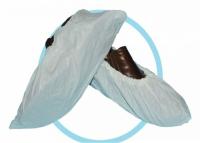 China Lightweight  Surgical Shoe Covers Guards Wearable White Color 15 X 40 Cm for sale