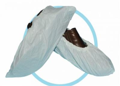 China Lightweight  Surgical Shoe Covers Guards Wearable White Color 15 X 40 Cm for sale