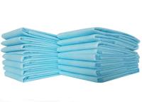 China Breathable  Disposable Mattress Protector Blue Color High Water Absorbent for sale
