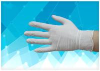 China Anti Oil Disposable Poly Gloves , Medical Rubber Gloves Corrosive Resistance for sale