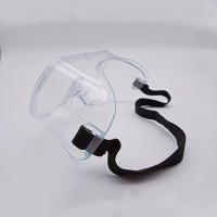 China Isolation Medical Protective Eyewear Custom PC Lens White Frame Color for sale