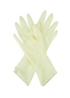 China Sanitary Disposable Hand Gloves , Sterile Hand Gloves Nature Latex Anti Chemicals for sale