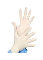 China Durable Clear Plastic Kitchen Gloves , Sterile Rubber Gloves  No Color Difference for sale