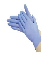 China Chemical Resistance  Disposable Latex Examination Gloves Safe Grip Finish for sale