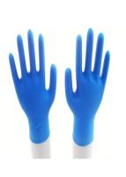 China Non Cross Infection Powder Free Vinyl Gloves High Adhesion Performance for sale