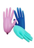China Textured Finger Tips Surgical Rubber Gloves Natural Rubber Feel  Enhanced Grip for sale