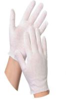 China Sweat Absorbing Disposable Hand Gloves Rolled Rim Facillitate Easy Donning for sale