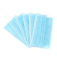 China Blue Disposable Mask Personal Safety Non Woven Face Mask For Beauty Salon for sale