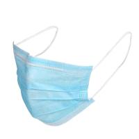 China Blue Disposable Mask Personal Safety Non Woven Face Mask For Beauty Salon for sale