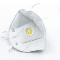 China Anti Dust FFP2 Foldable Dust Mask With Valve High Filtration Capacity for sale
