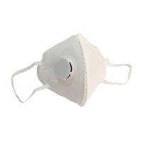 China Personal Protective Folding Ffp2 Mask  Dustproof Industrial Breathing Mask With Valve for sale