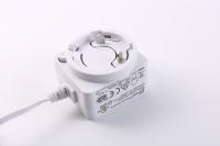 China 6W Interchangeable Plug Power Adapter 5V 1A 5V 1.2A 6V 1A 12V 0.5A for sale
