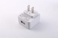China ABS PC 6W AC DC Power Adapter 5V 0.5A / 1A / 1.2A 12V 0.5A 24V 0.25A for sale
